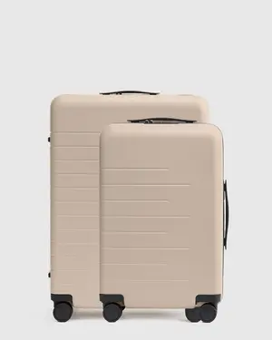 Quince Carry-on And Medium Check-in Suitcase Set - Tan