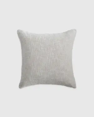 Quince Cotton Slub Pillow Cover - Grey