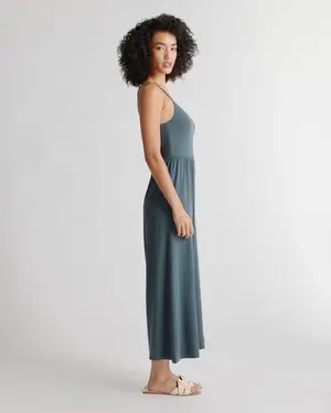 Quince Tencel Jersey Wide Leg Jumpsuit