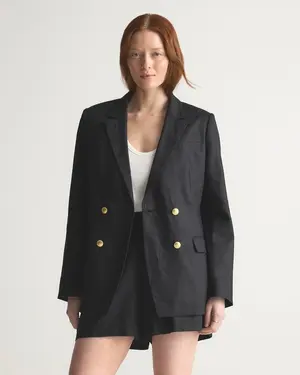 Quince Double Breasted Outerwear For Women