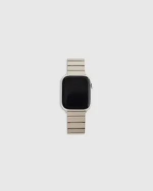 Quince Titanium Smartwatch Band - Silver