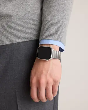 Quince Titanium Smartwatch Band - Silver