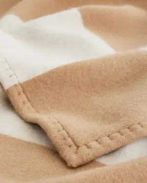 Quince Merino Wool & Cashmere Luxury Throw - Camel
