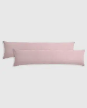 Quince European Linen Oversized Lumbar Pillow Cover Fig