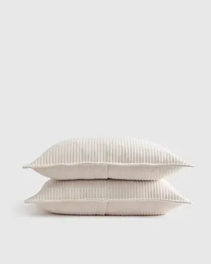 Quince Matelasse Sham Set Sand