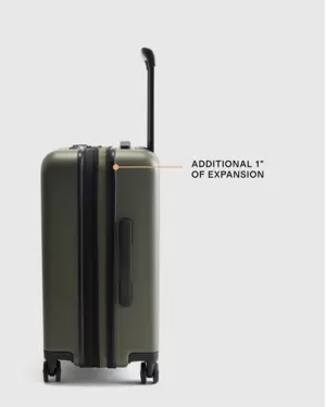 Quince Expandable Small Carry-on Suitcase - Olive