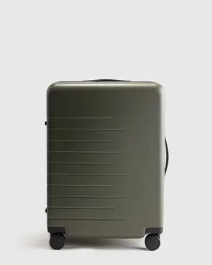 Quince Expandable Medium Check-in Suitcase - Olive