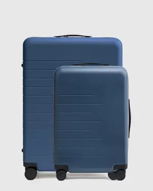 Quince Carry-on And Large Check-in Suitcase Set - Navy