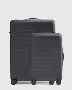 Quince Luggage Set - Black
