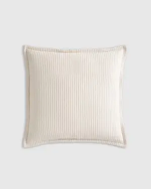 Quince Matelasse Sham - Sand