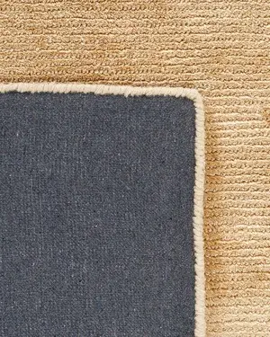 Quince Ace Washed Jute Rug - Wheat