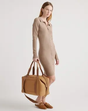 Quince All-day Neoprene Duffle Bag - Mocha