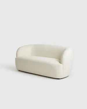 Quince Performance Boucle Loveseat