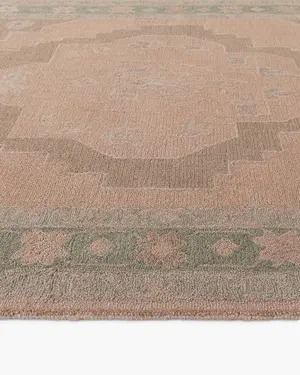 Quince Ami Wool Rug - Soft Blush