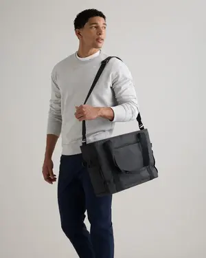 Quince Weather Proof Utility Tote - Black