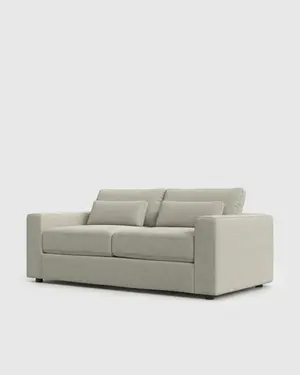 Quince Ashford Deep Seat Performance Basketweave Sofa - Ash