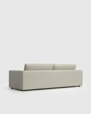 Quince Ashford Deep Seat Performance Basketweave Sofa - Ash