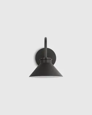 Quince Contemporary Steel Indoor/outdoor Barn Sconce