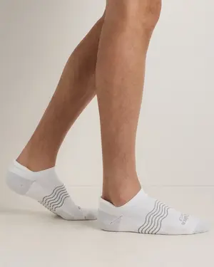 Quince Performance Golf Ankle Socks 4-pack - White