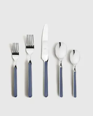 Quince Mepra Fantasia Flatware 20-pc Set - Cobalt