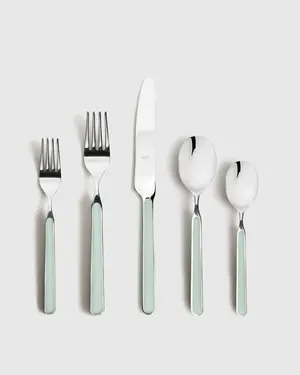 Quince Mepra Fantasia Flatware 20-pc Set Sage