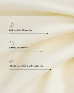 Quince Signature Giza Cotton Sateen Fitted Sheet Set - Espresso
