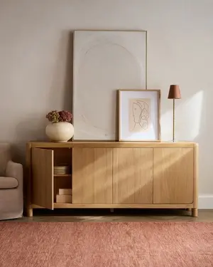 Quince Rustic Oak Sideboard
