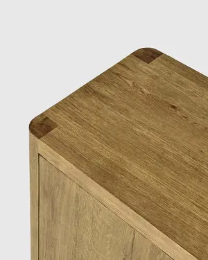Quince Rustic Oak Sideboard