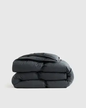 Quince Cotton Pintuck Comforter - Nightfall