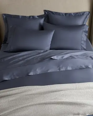 Quince Signature Giza Cotton Sateen Sham - Mineral