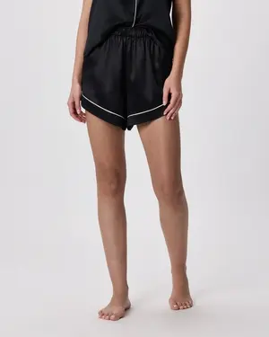 Quince Satin Pajama Shorts