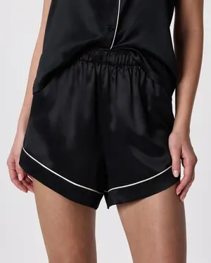 Quince Satin Pajama Shorts