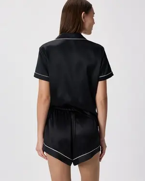 Quince Satin Pajama Shorts