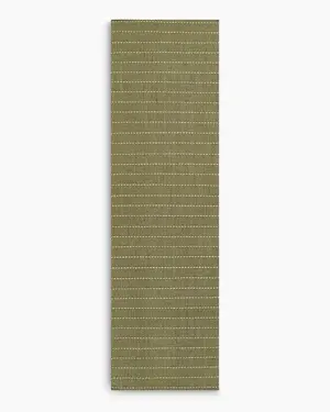 Quince Lark Hand-loomed Rug Green