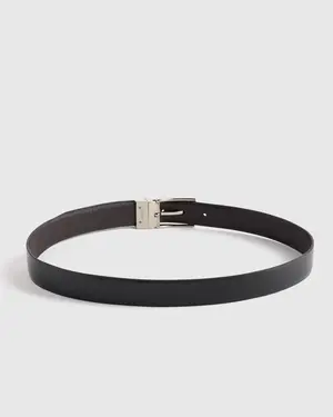 Quince Italian Leather Everyday Sneakers - Black/hickory