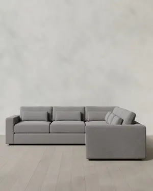 Quince Ashford Deep Seat L Sectional Ash
