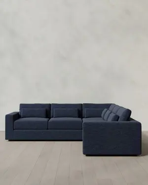 Quince Ashford Deep Seat L Sectional Ink