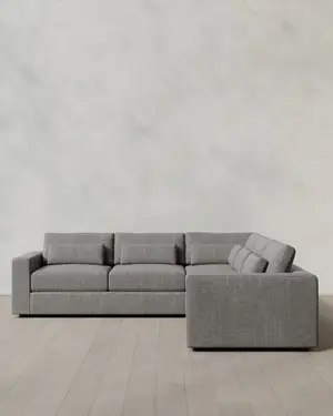 Quince Ashford Deep Seat L Sectional - Slate