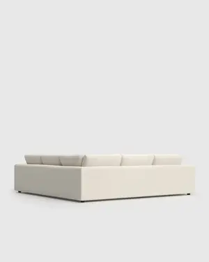 Quince Ashford Deep Seat L Sectional - Slate