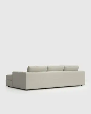 Quince Ashford Deep Seat Chaise Sectional - Ash