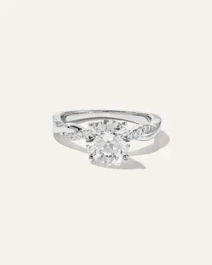 Quince 2ct Lab Grown Diamond Engagement Ring - Platinum