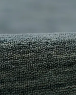 Quince Wells Hand-loomed Wool Rug - Blue