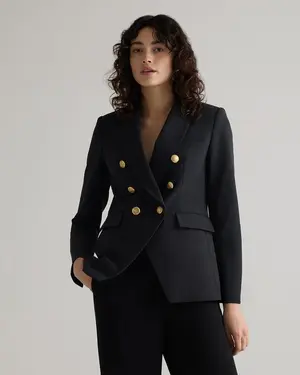 Quince Convertible Blazer Black