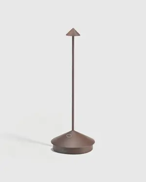 Quince Zafferano America Pina Pro Rechargeable Table Lamp Zafferano - Rust