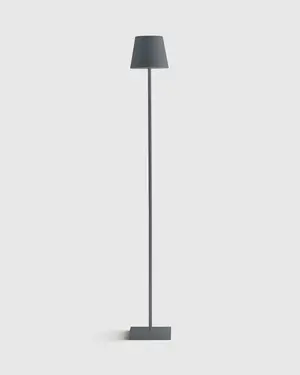 Quince Zafferano America Poldina Pro Rechargeable Floor Lamp Zafferano - Dark Grey
