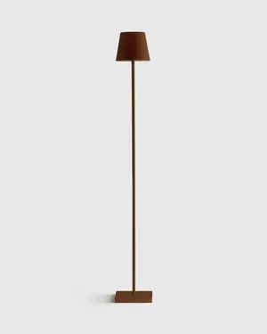 Quince Zafferano America Poldina Pro Rechargeable Floor Lamp Zafferano - Rust