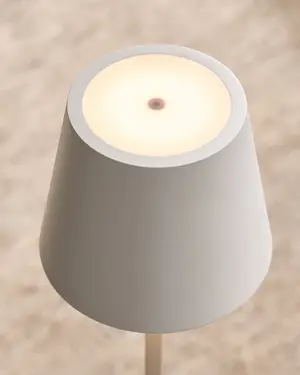Quince Zafferano America Poldina Pro Rechargeable Floor Lamp Zafferano - White