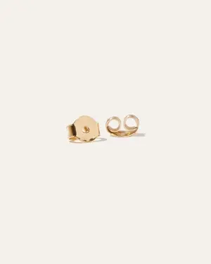 Quince 14k Gold Mini Opal Cabochon Studs