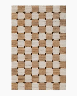 Quince Tess Flatweave Jute Rug - Natural