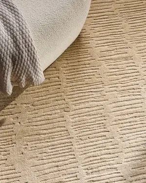 Quince Cobble Hand-loomed Wool Rug